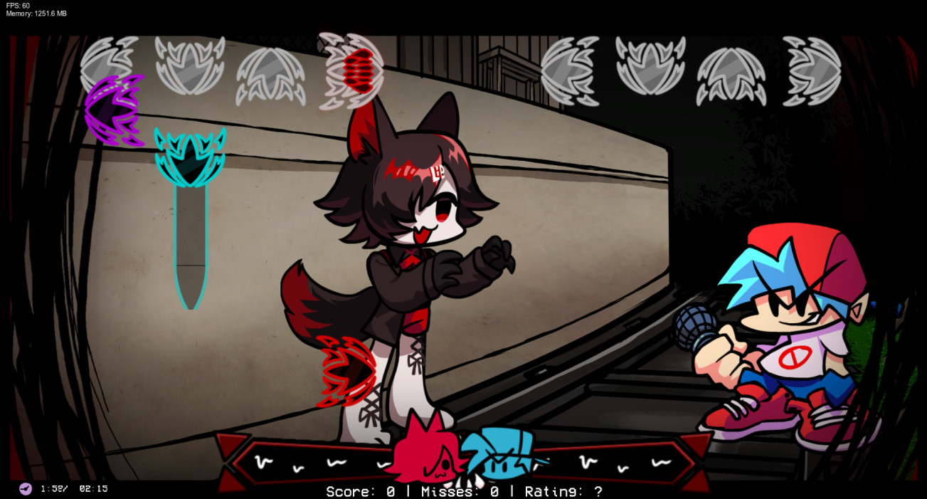 [SENSITIVE CONTENT] Blood Night Roar Demo Mod for Friday Night Funkin ...