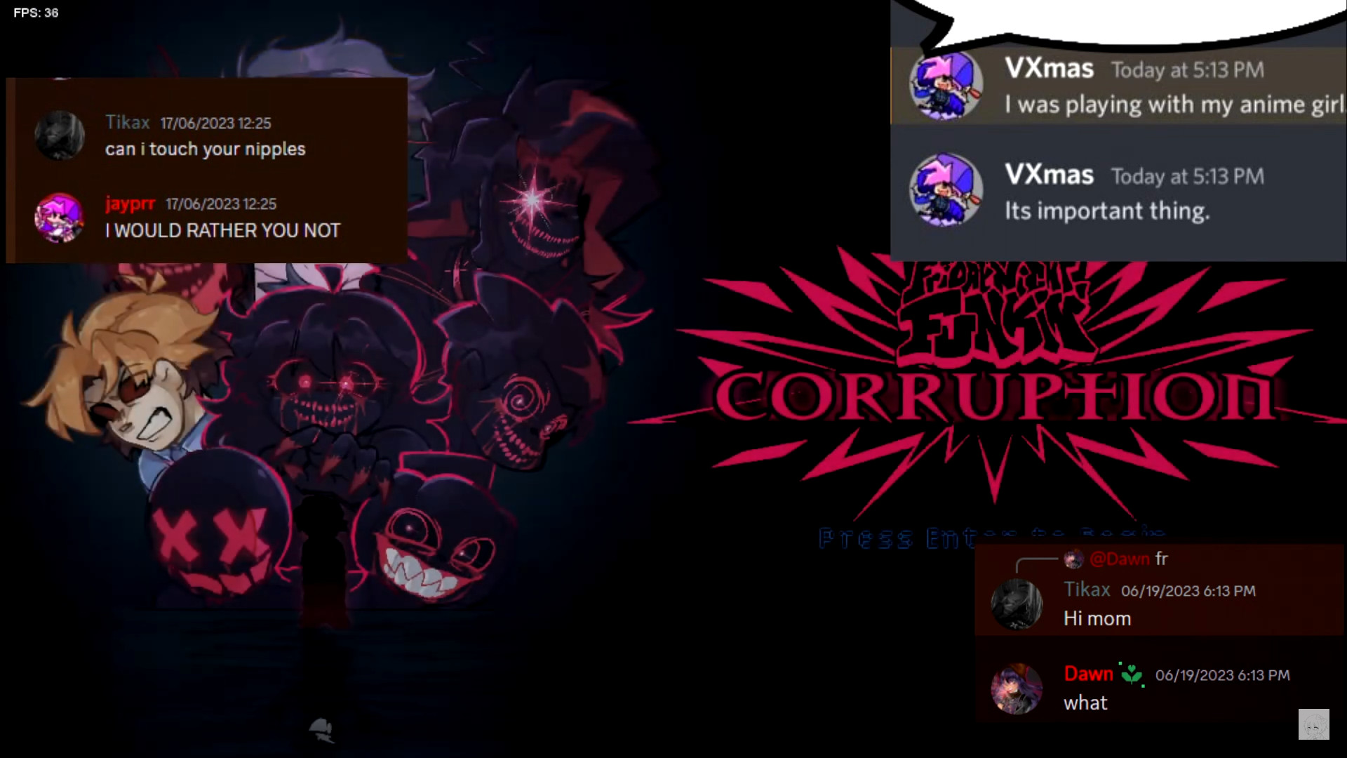 VX Friday night funkin corruption build Mod for Friday Night Funkin ...