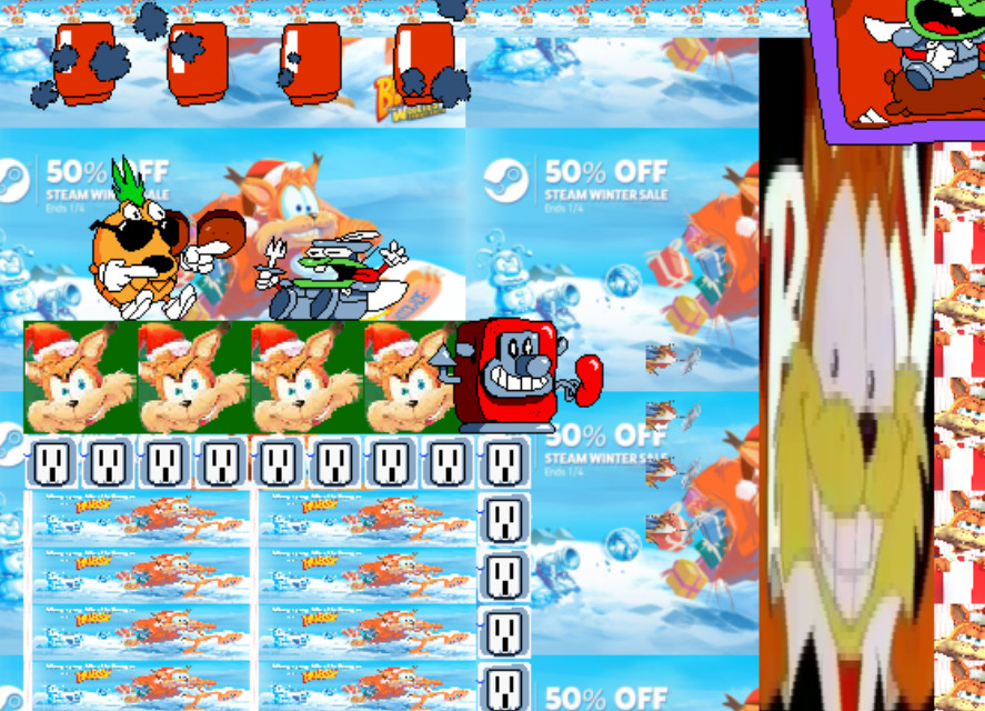 Bubsy Race (NEW UPDATE) Mod for Pizza Tower | PT Mods
