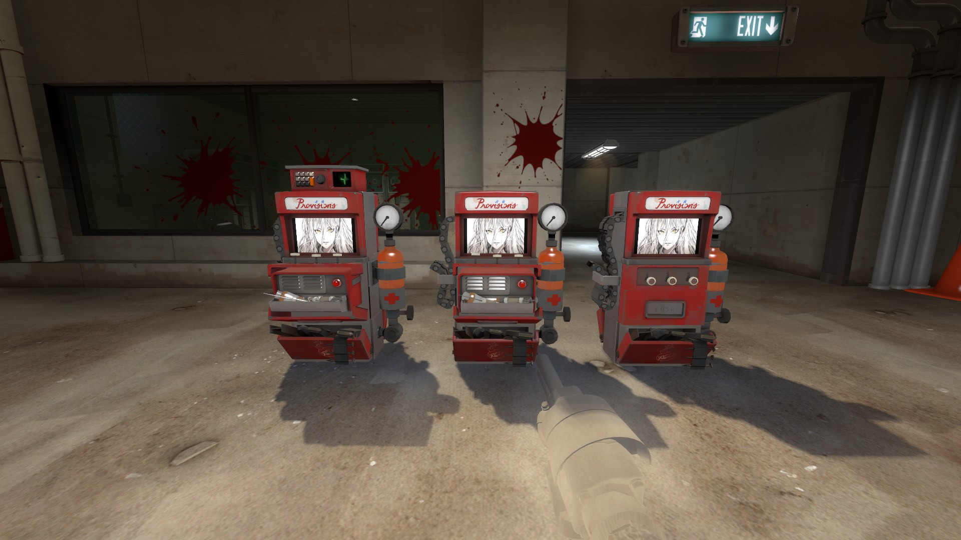Chainsaw Man Girls Dispenser Mod (Casual Fix) Mod for Team Fortress 2 ...