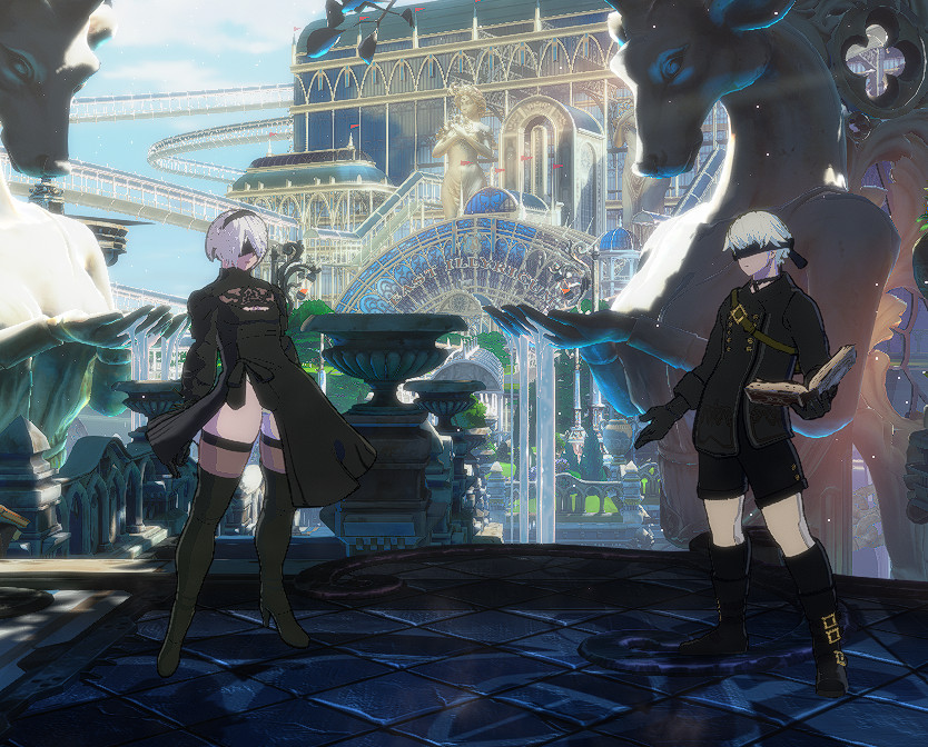 9S Outfit for Asuka Mod for GUILTY GEAR -STRIVE- | GGST Mods