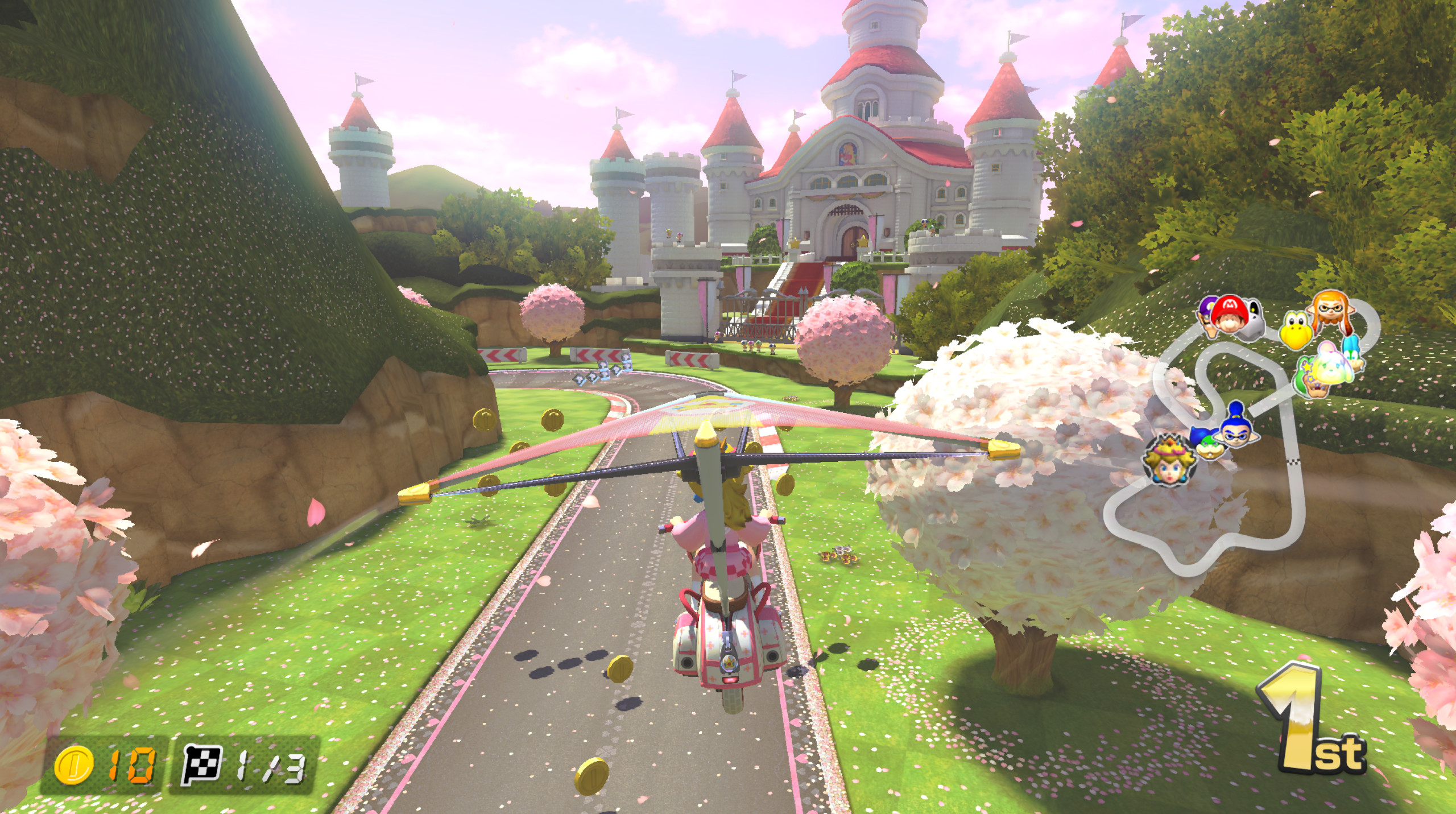 Happi Peach (Mario Kart Tour Port) Mod for Mario Kart 8 Deluxe | MK8D Mods