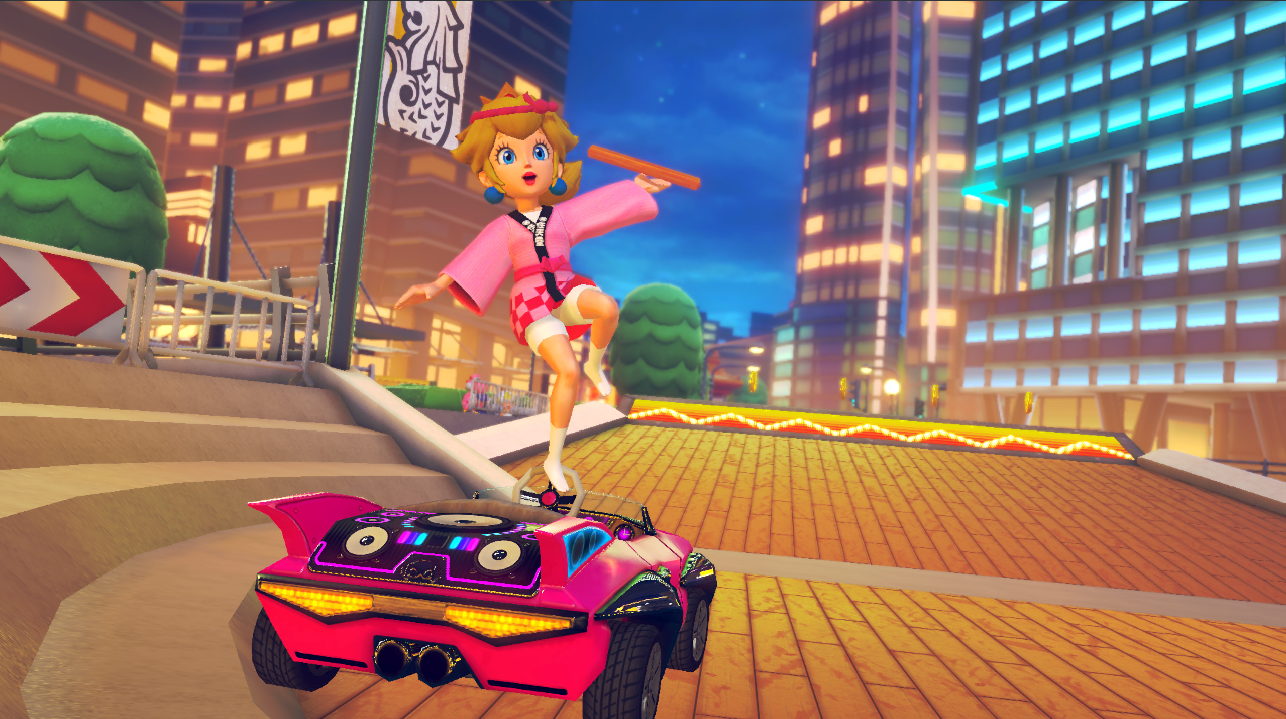 Happi Peach (Mario Kart Tour Port) Mod for Mario Kart 8 Deluxe | MK8D Mods