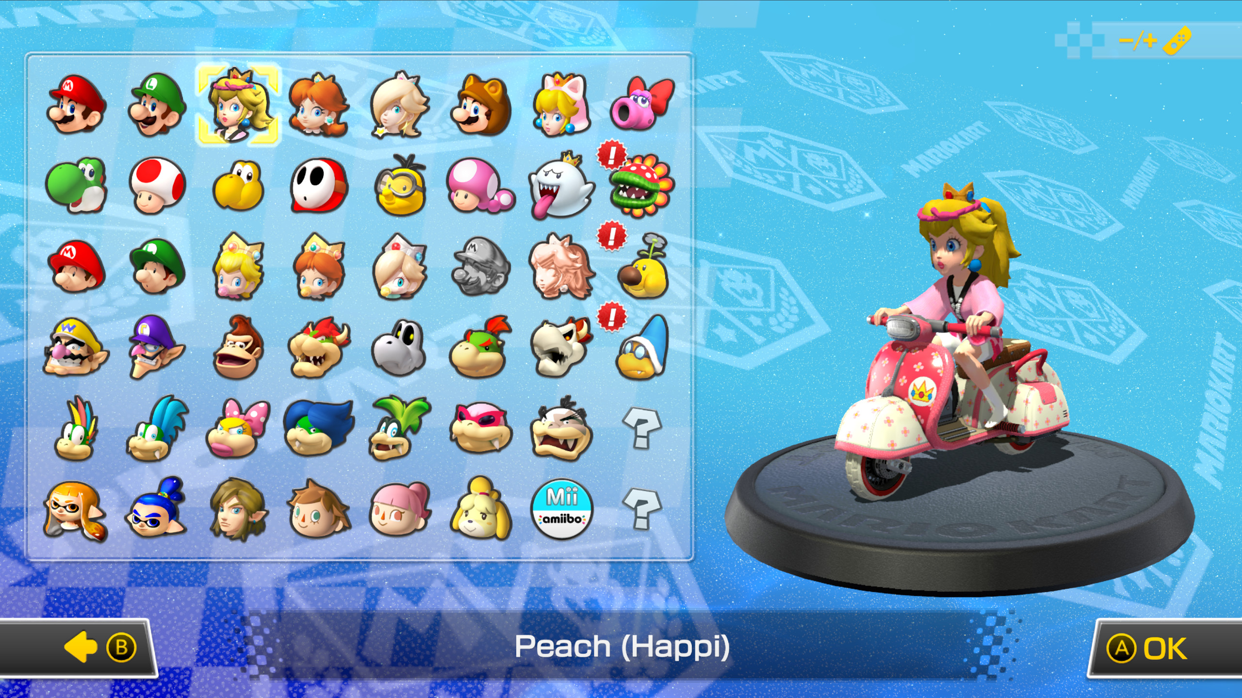 Happi Peach (Mario Kart Tour Port) Mod for Mario Kart 8 Deluxe | MK8D Mods