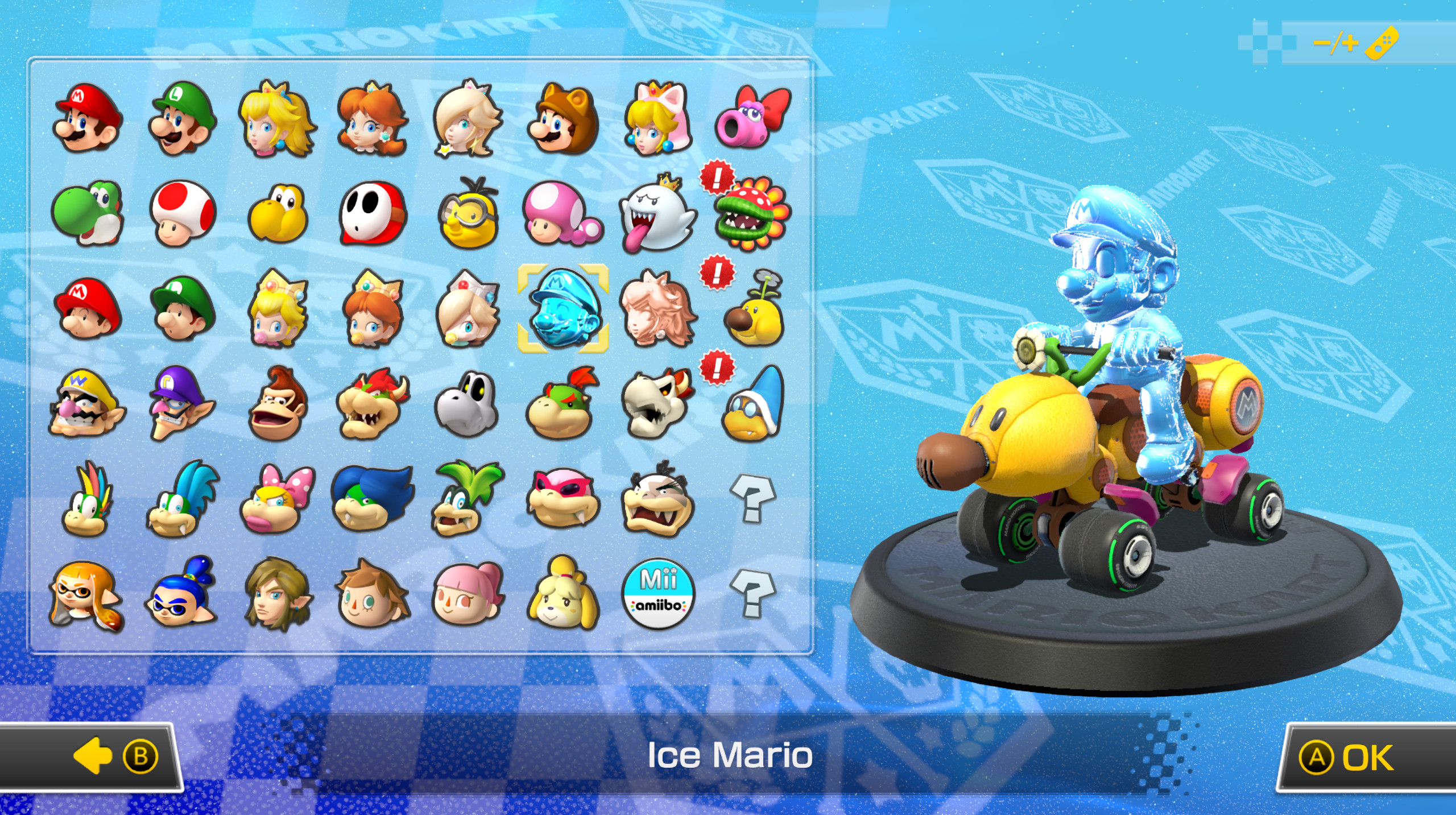 Ice Mario (Mario Kart Tour Port) Mod for Mario Kart 8 Deluxe | MK8D Mods