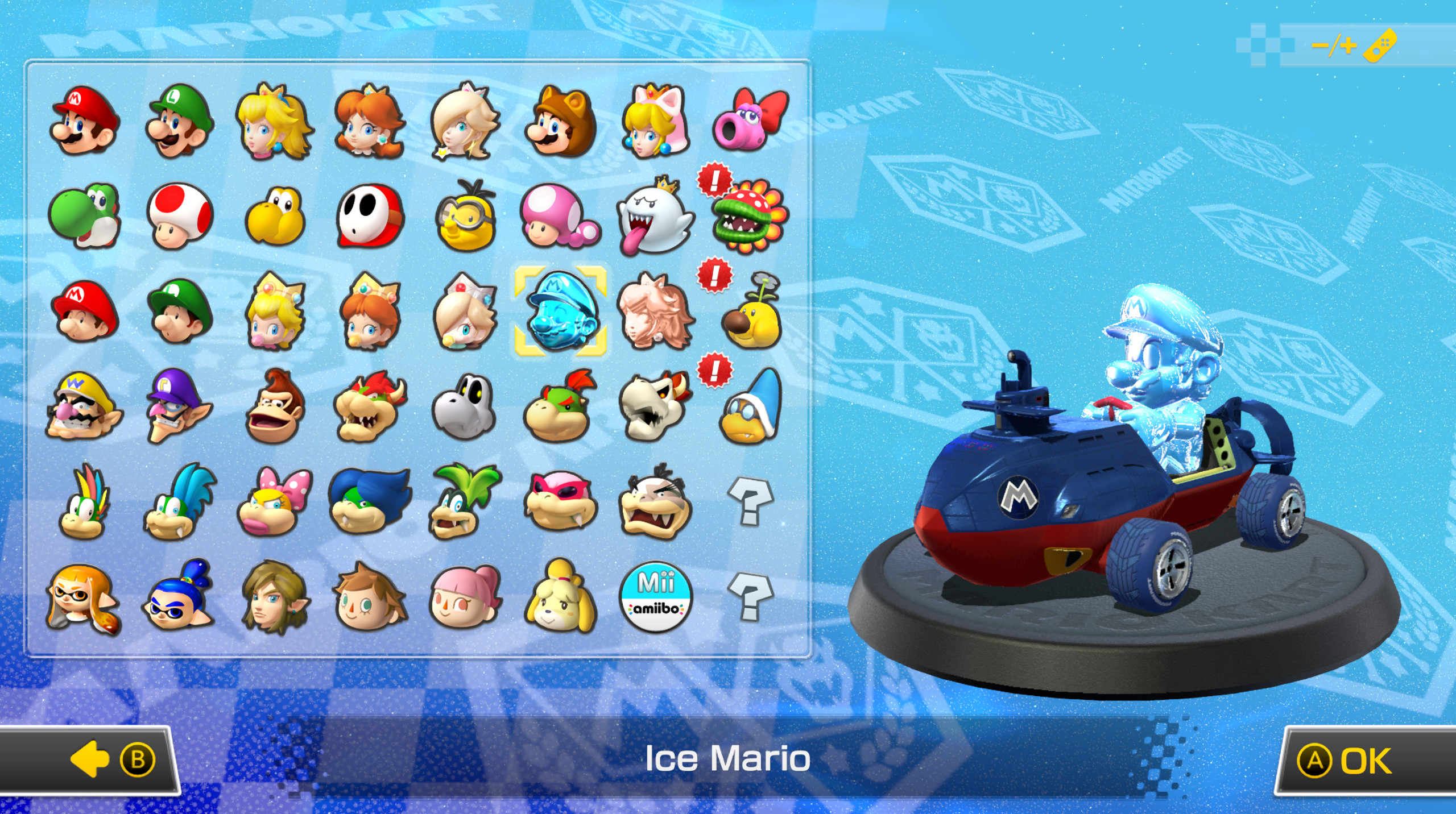 Ice Mario (Mario Kart Tour Port) Mod for Mario Kart 8 Deluxe | MK8D Mods