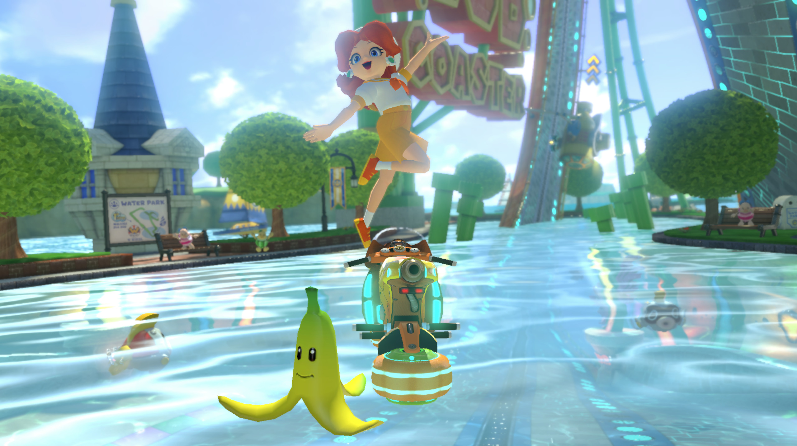 Sailor Daisy (Mario Kart Tour Port) Mod for Mario Kart 8 Deluxe | MK8D Mods