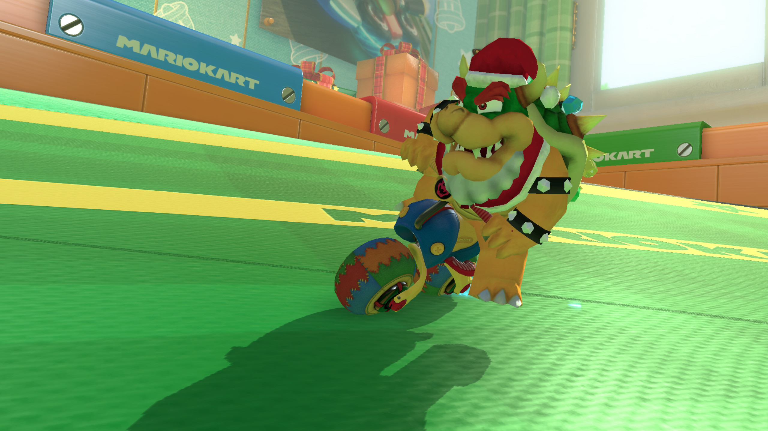 Santa Bowser (Mario Kart Tour Port) Mod for Mario Kart 8 Deluxe | MK8D Mods