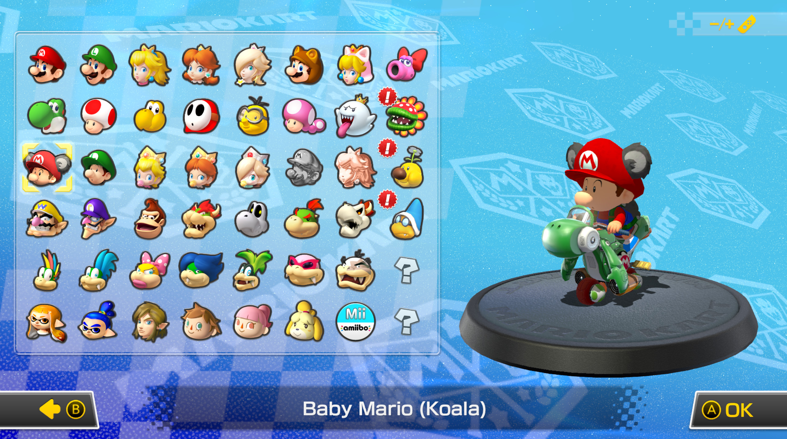 Koala Baby Mario (Mario Kart Tour Port) Mod for Mario Kart 8 Deluxe ...
