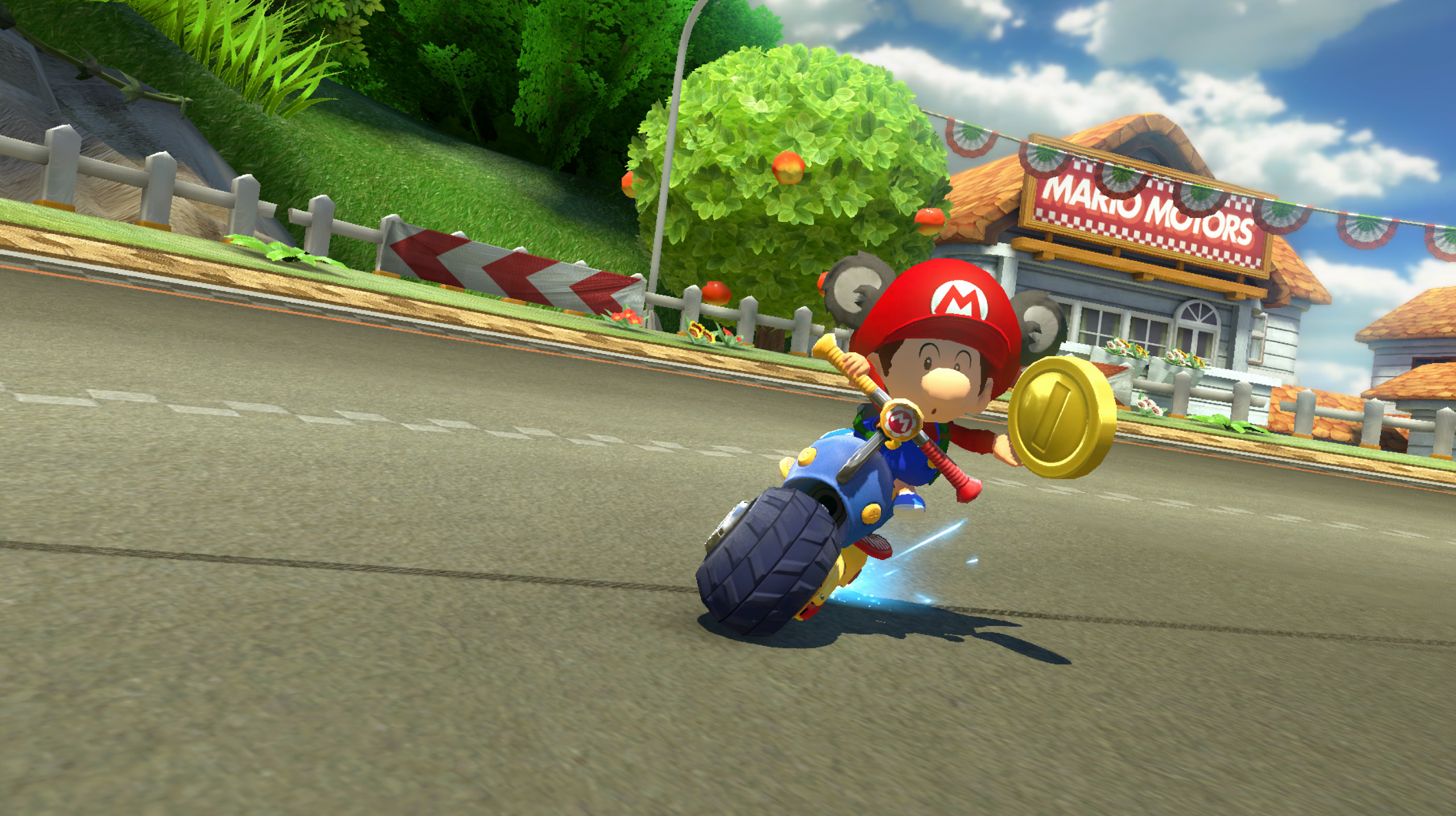 Koala Baby Mario (Mario Kart Tour Port) Mod for Mario Kart 8 Deluxe ...