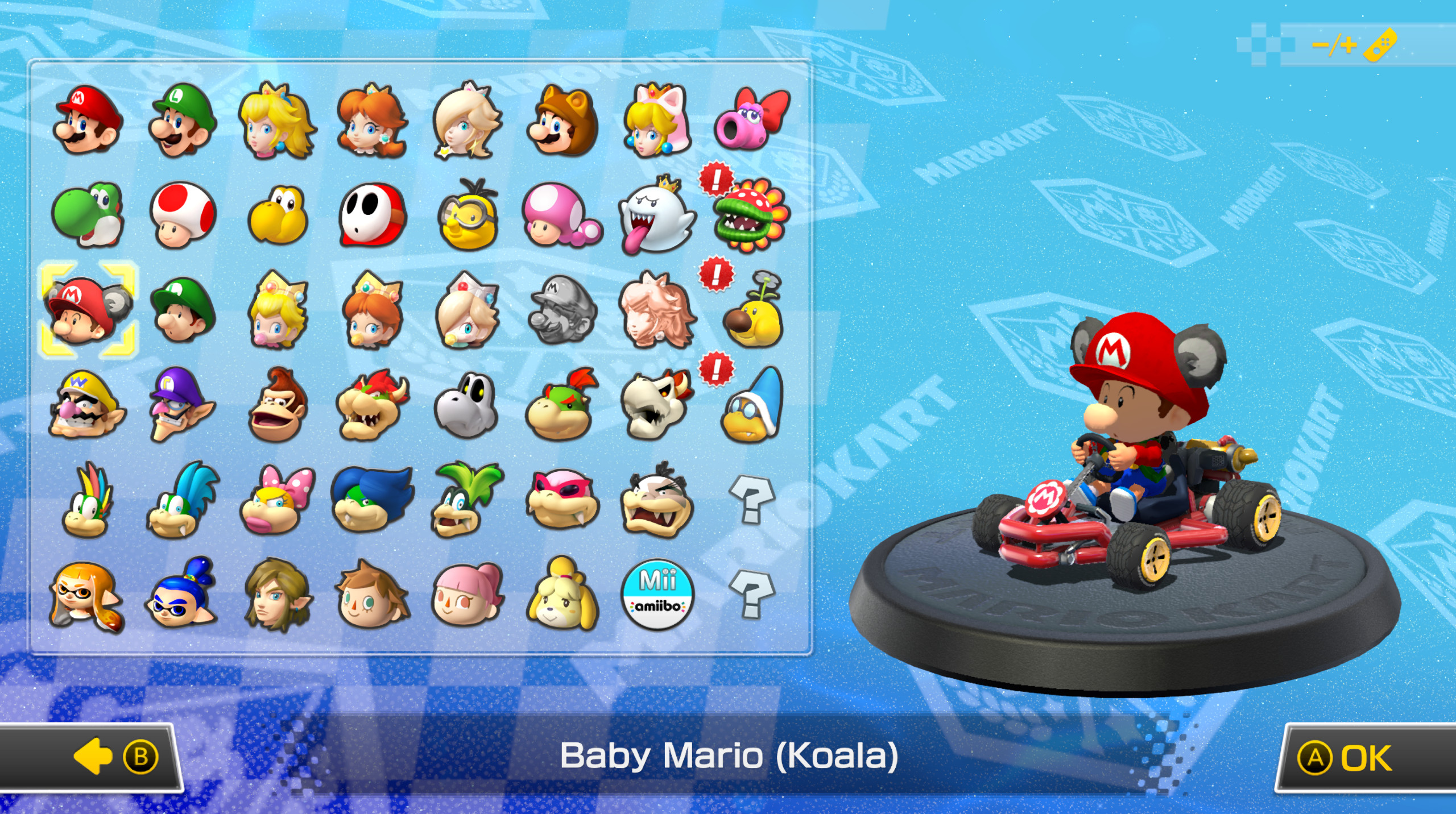 Koala Baby Mario (Mario Kart Tour Port) Mod for Mario Kart 8 Deluxe ...