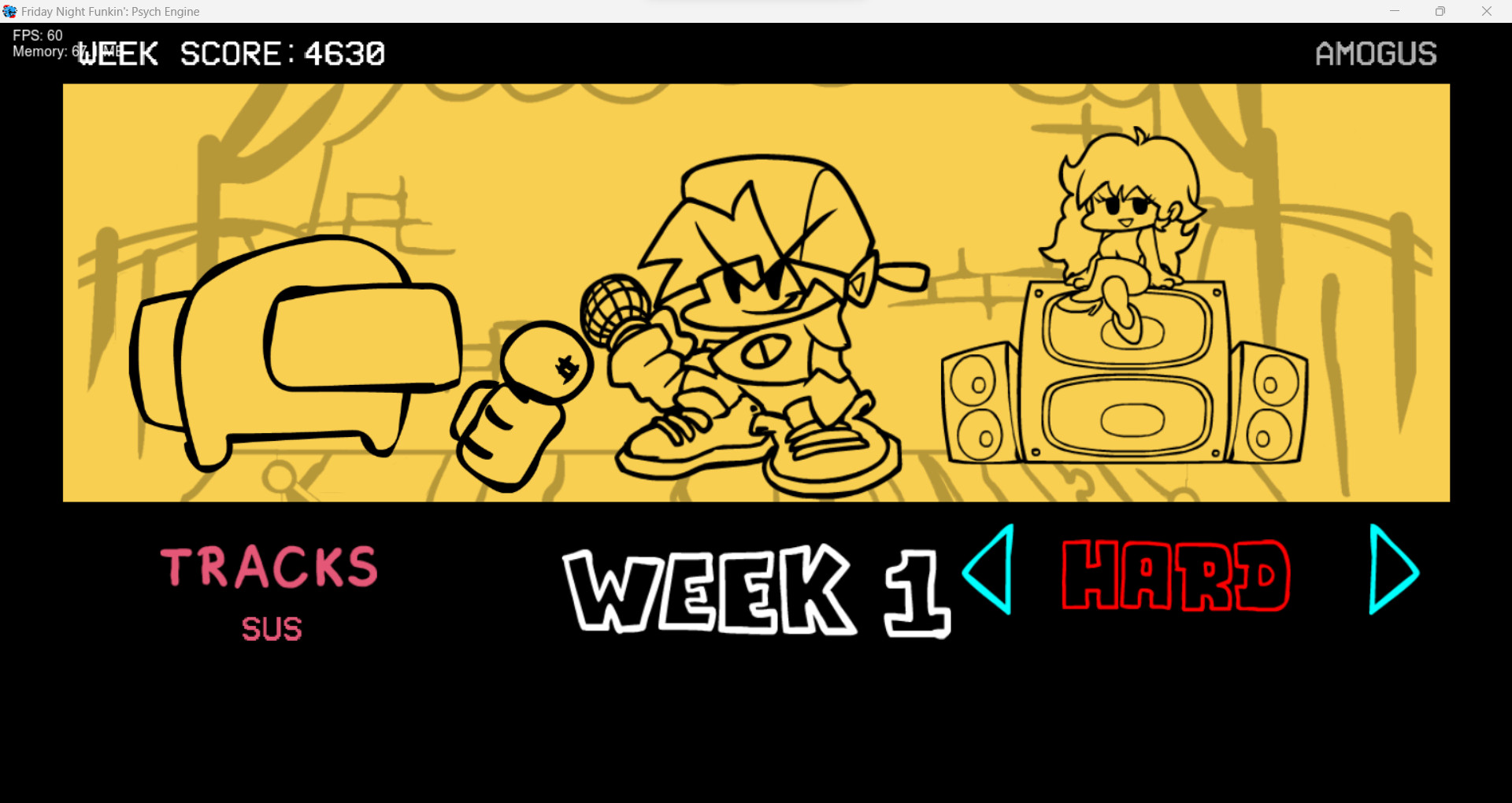 FNF vs SUS Mod for Friday Night Funkin' | FNF Mods