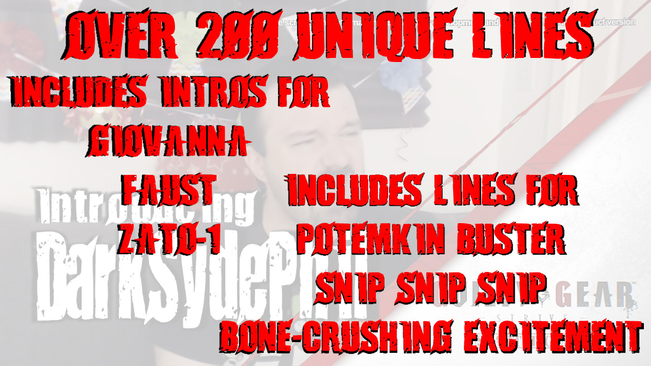 [SENSITIVE CONTENT] DarkSydePhil Voice Mod Mod for GUILTY GEAR -STRIVE ...