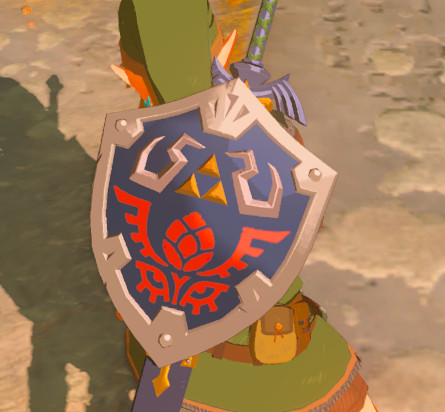 Zonai Hylian Shield Mod for The Legend of Zelda: Tears of the Kingdom ...