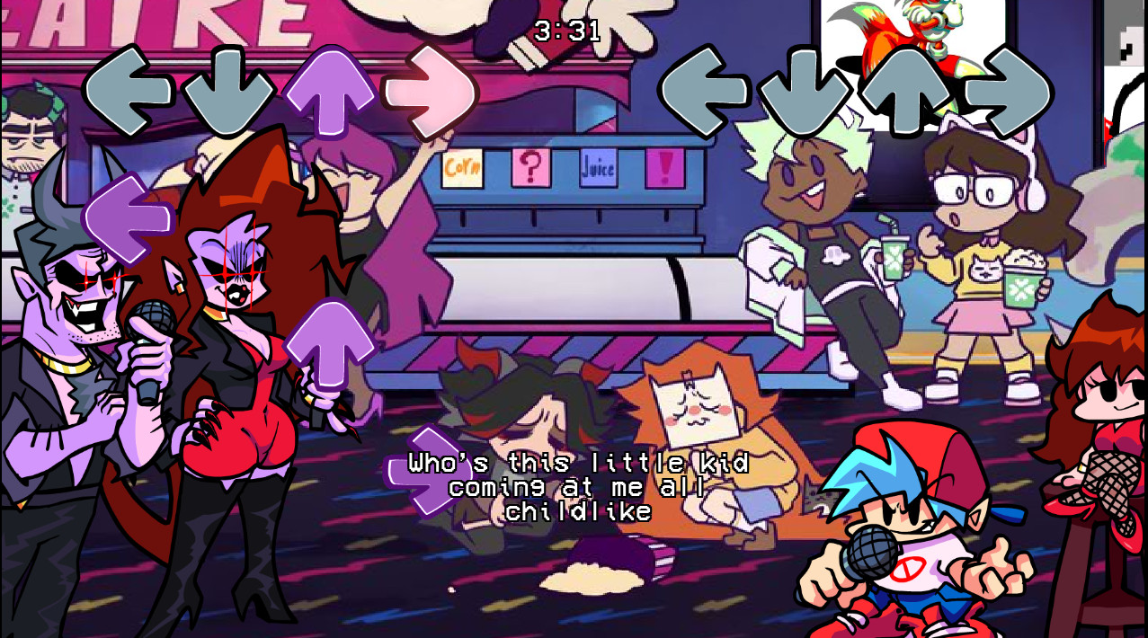 Friday Night Funkin' Funked Up Higher Effort Mod for Friday Night ...