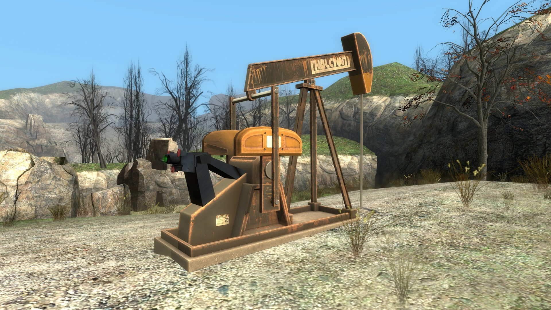 Oil Pumpjack Mod for Half-Life 2 | HL2 Mods