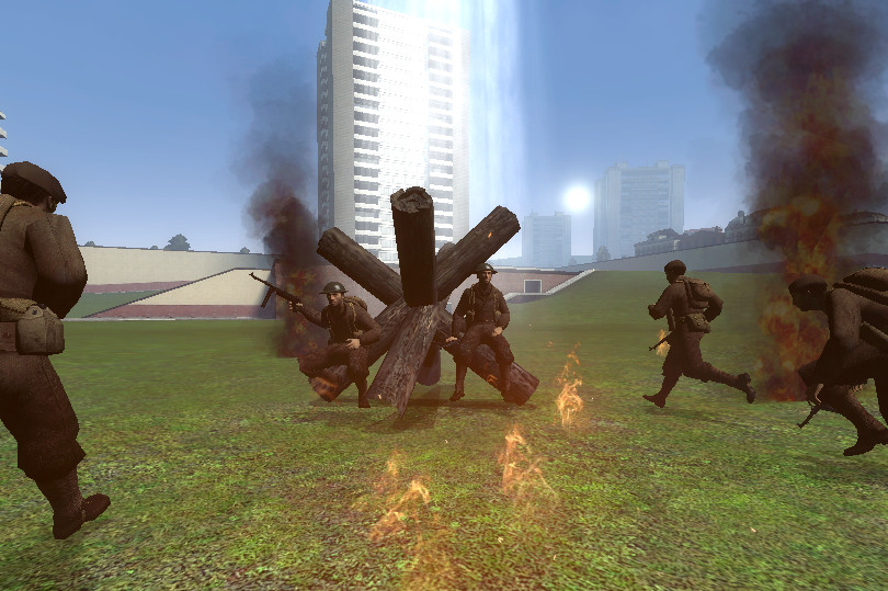 [WW2 / WW1] - WOOD TANK TRAP Mod for Garry's Mod | GMod Mods