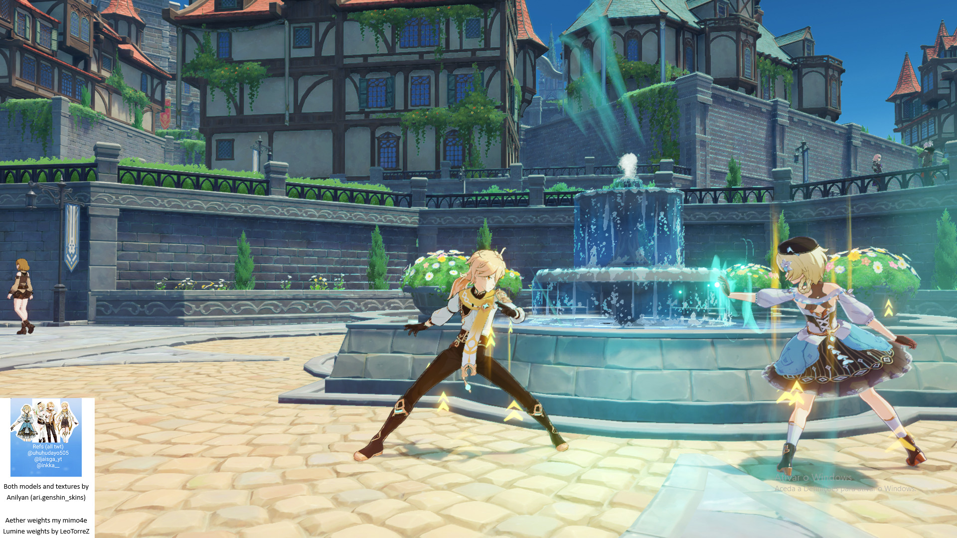Lumine Fontaine outfit Mod for Genshin Impact | GI Mods