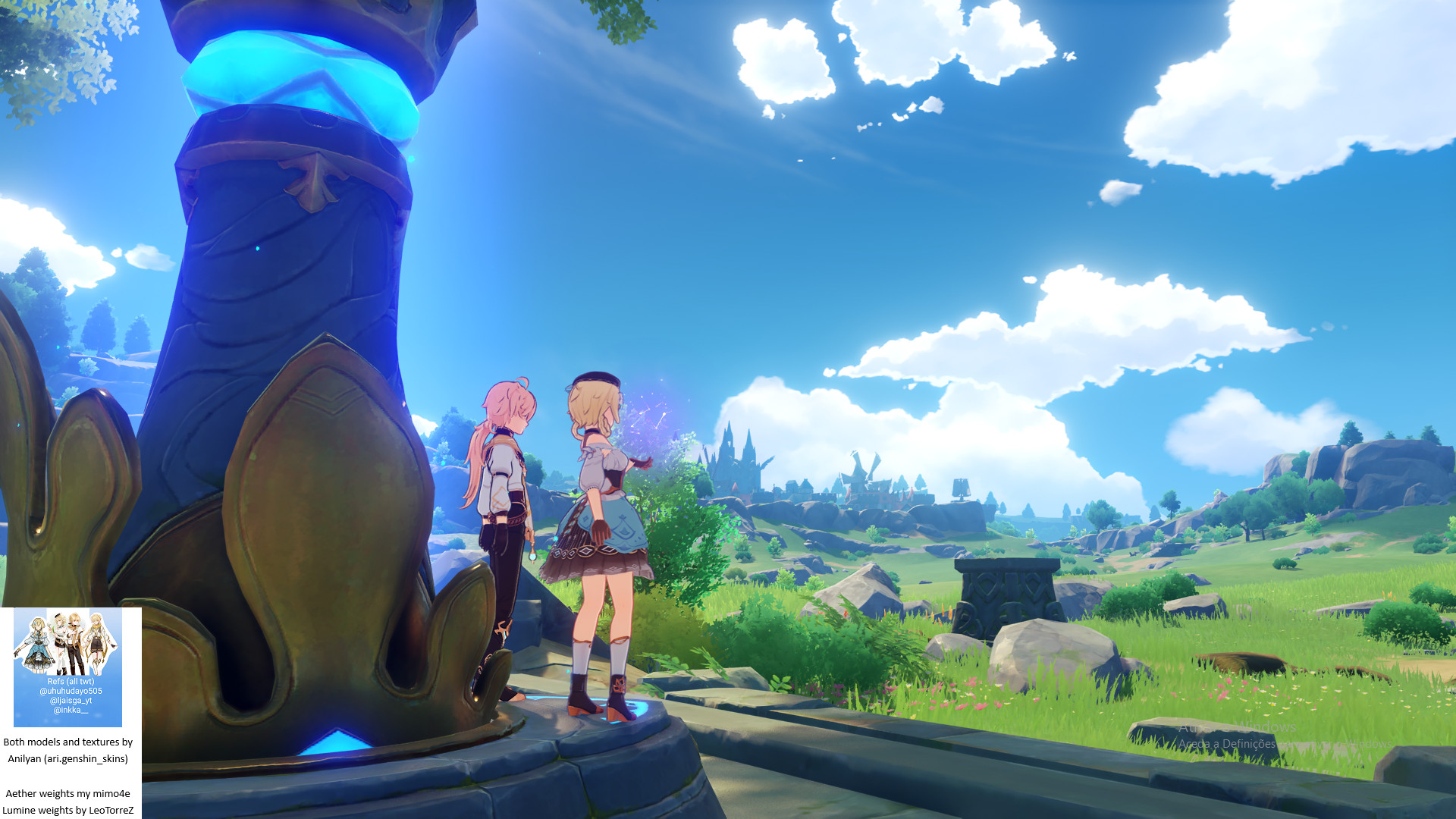 Aether Fontaine outfit Mod for Genshin Impact | GI Mods
