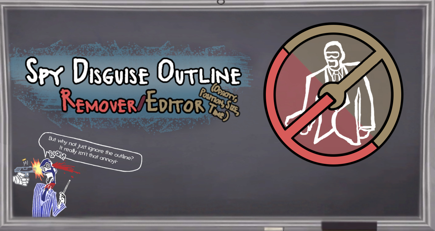 Spy disguise outline remover/editor Mod for Team Fortress 2 | TF2 Mods