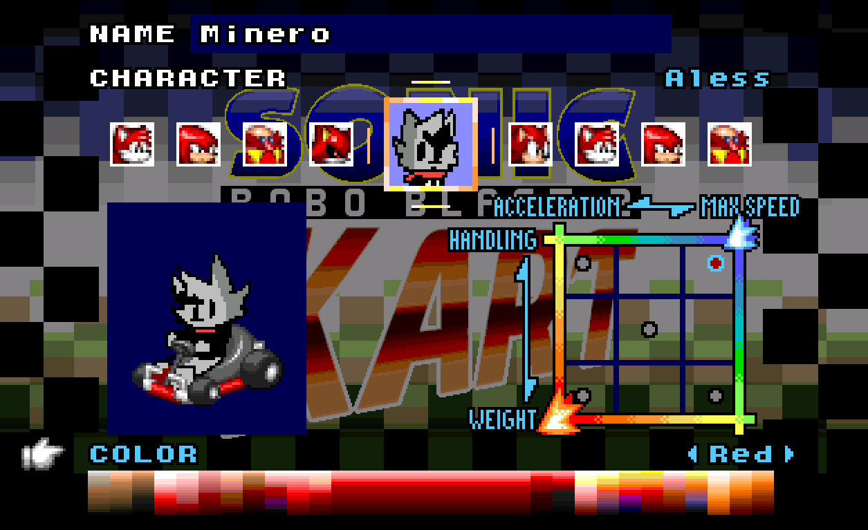 Aless in Srb2Kart Mod for Sonic Robo Blast 2 Kart | SRB2K Mods