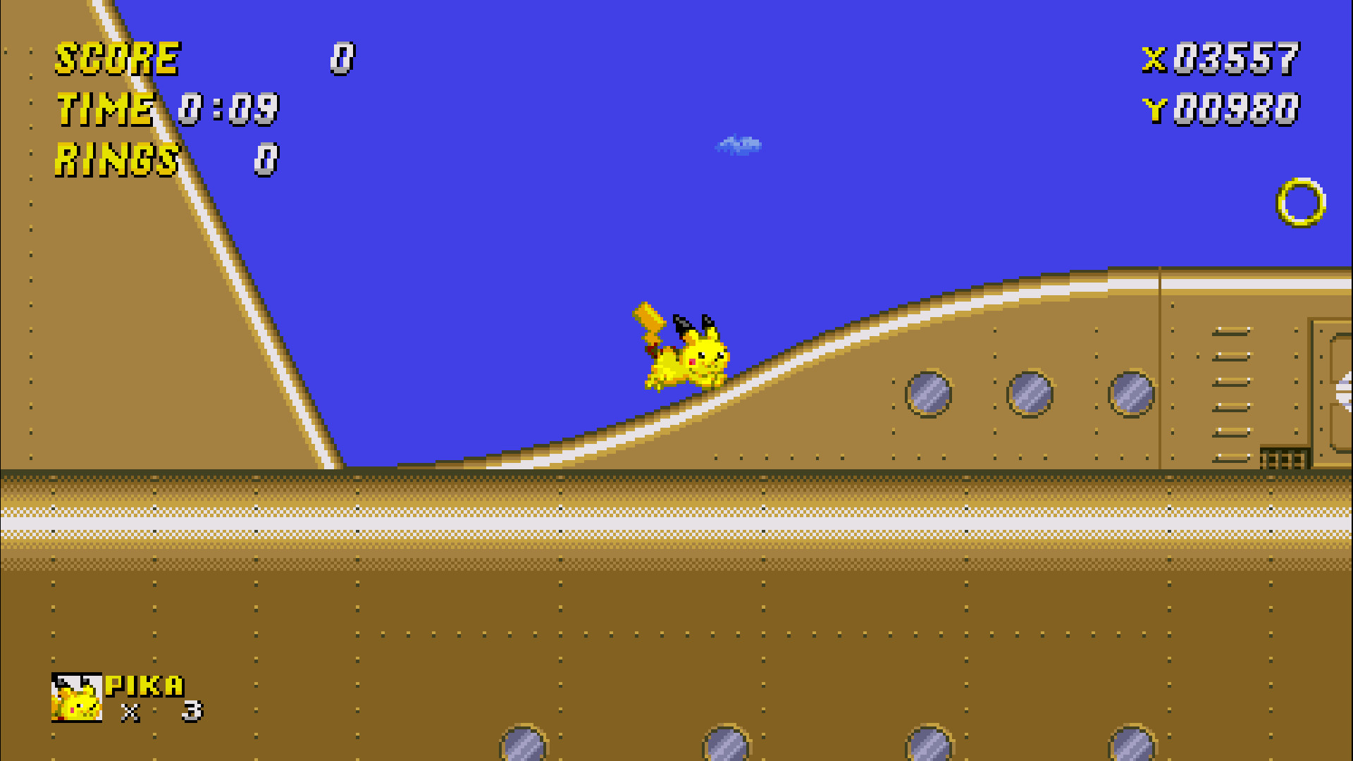 Pikachu x Sonic 2 Absolute Mod for Sonic The Hedgehog 2 Absolute | S2A Mods