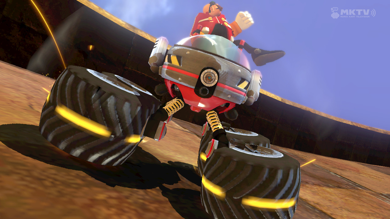 S&SASR - Dr. Eggman's Egg Monster in MK8 Mod for Mario Kart 8 | MK8 Mods