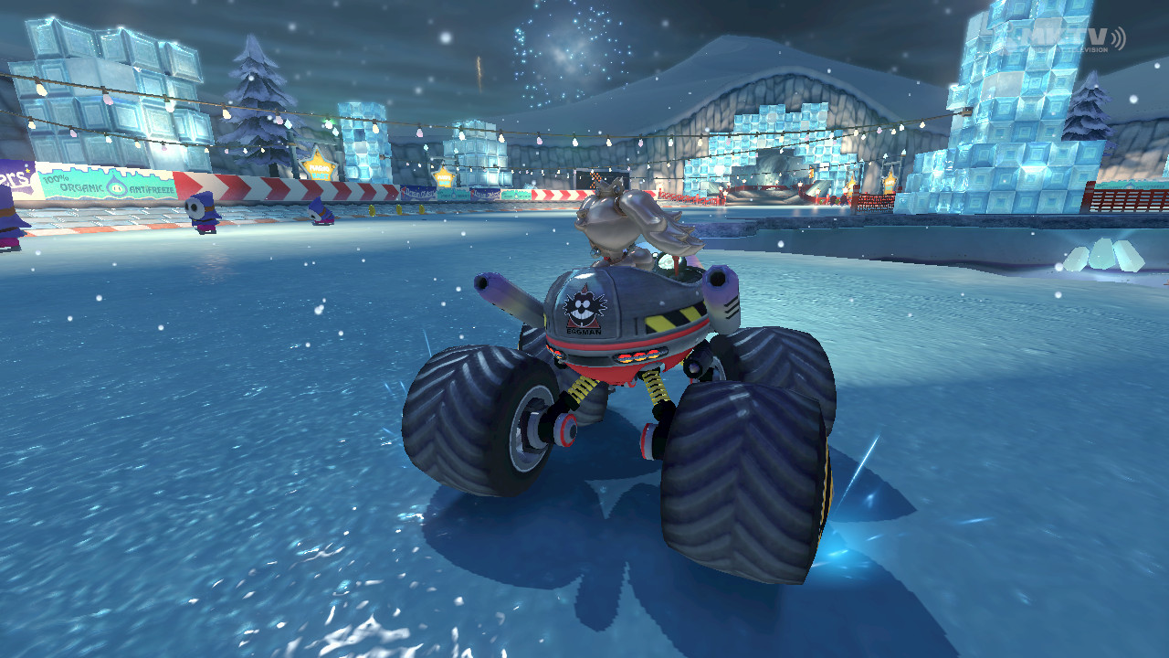 S&SASR - Dr. Eggman's Egg Monster in MK8 Mod for Mario Kart 8 | MK8 Mods