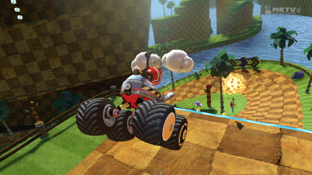 S&SASR - Dr. Eggman's Egg Monster in MK8 Mod for Mario Kart 8 | MK8 Mods