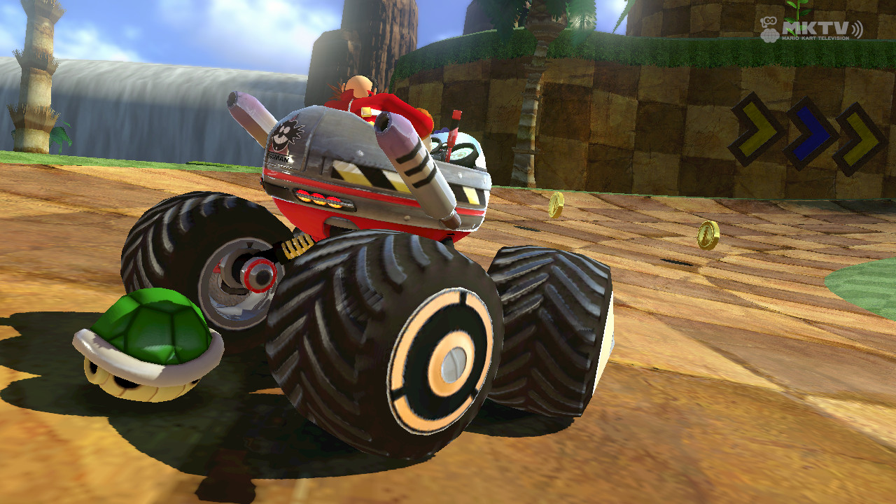 S&SASR - Dr. Eggman's Egg Monster in MK8 Mod for Mario Kart 8 | MK8 Mods