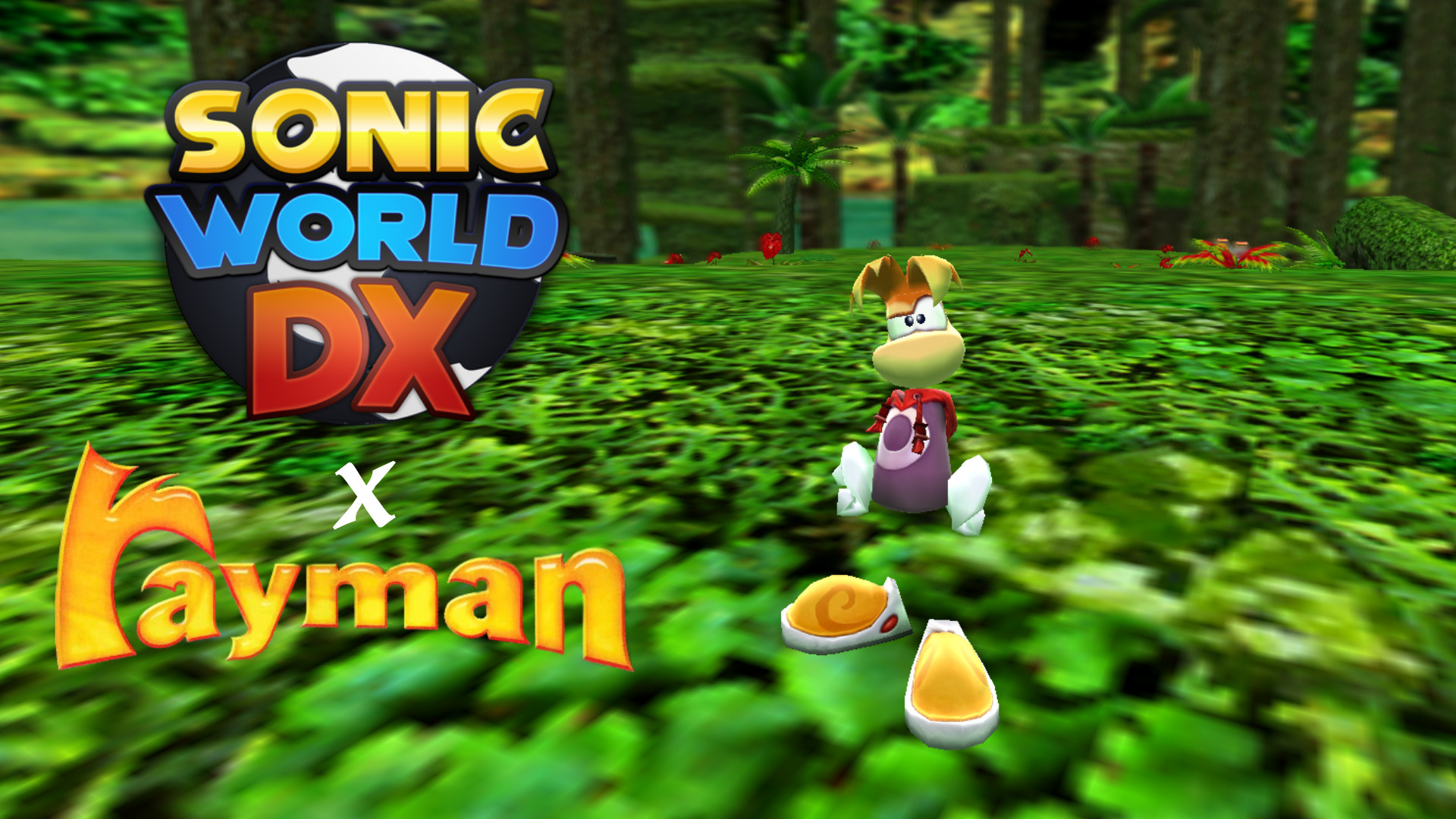 Rayman!!! (COSTUME UPDATE) Mod for Sonic World DX | SWDX Mods