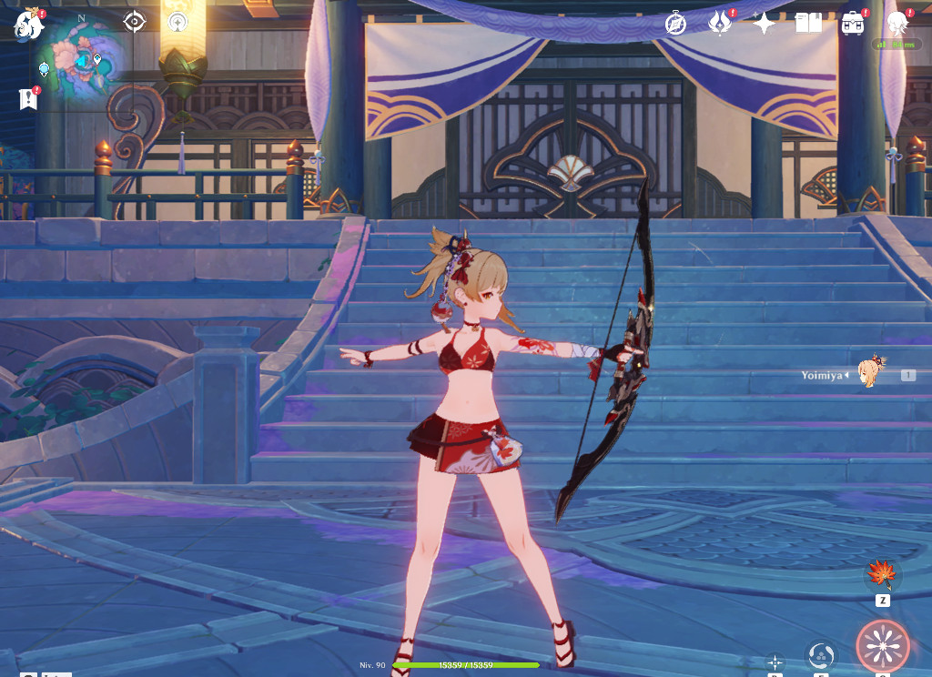 Yoimiya summer bikini Mod for Genshin Impact | GI Mods