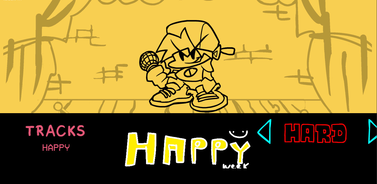 FNF: VS Happy Guy Mod for Friday Night Funkin' | FNF Mods