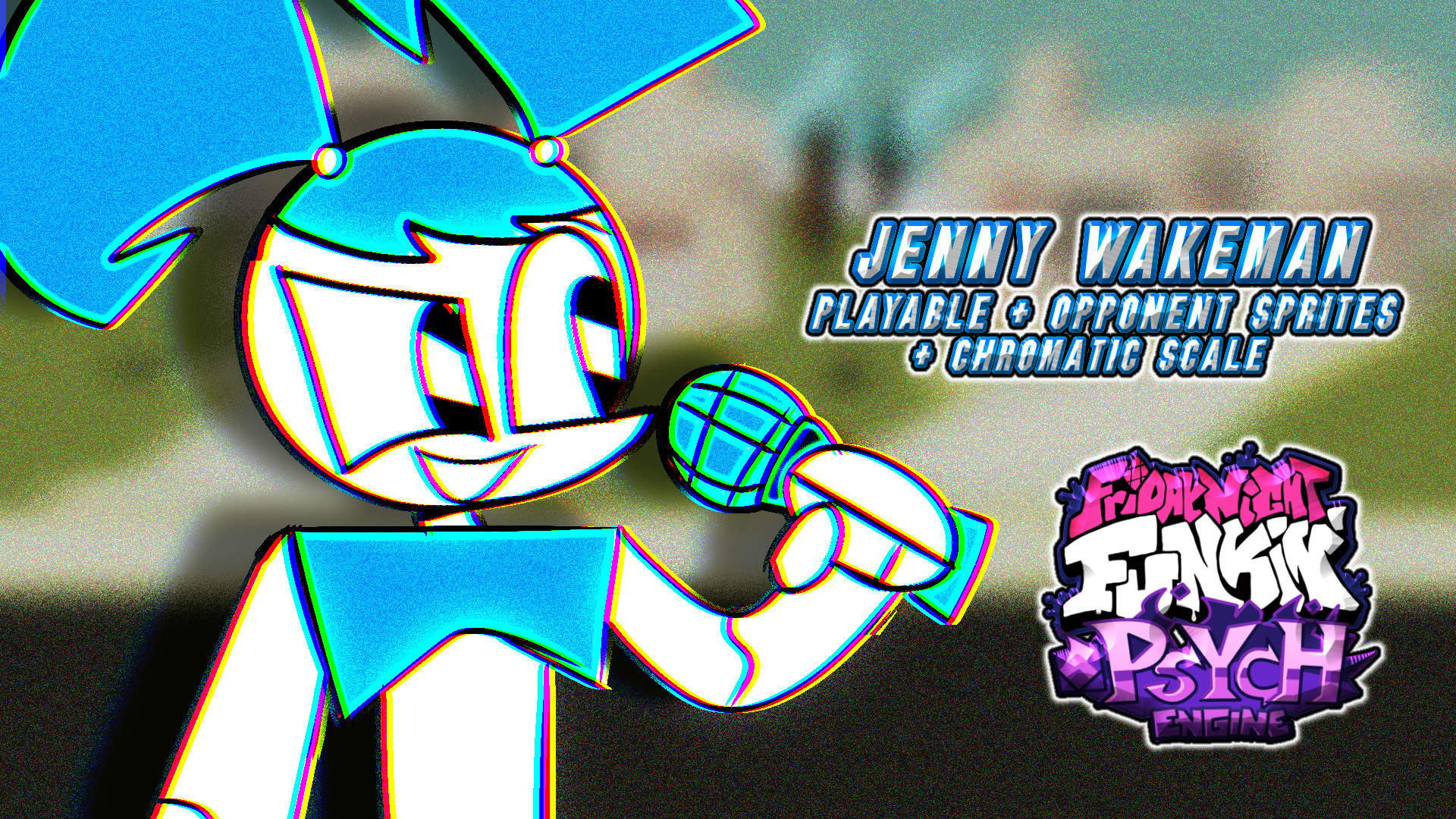 Jenny Wakeman Sprites + Chromatic Scale Pack Mod for Friday Night ...