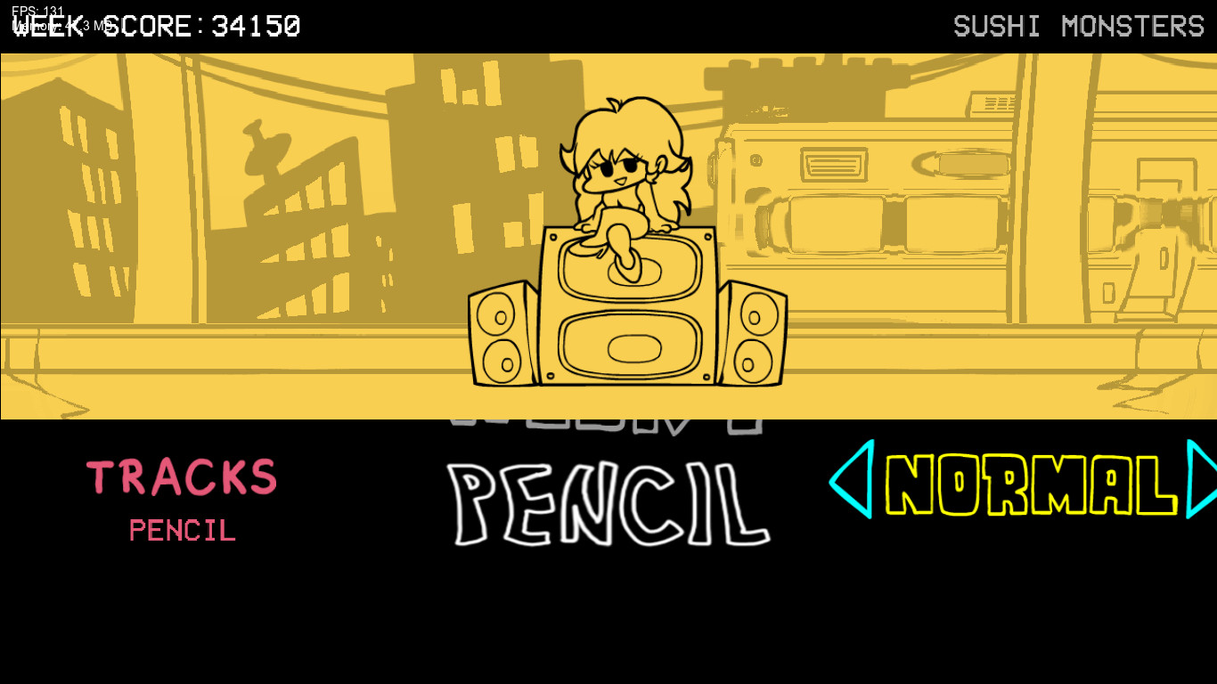 Sushi Monster's Mod for Friday Night Funkin' | FNF Mods