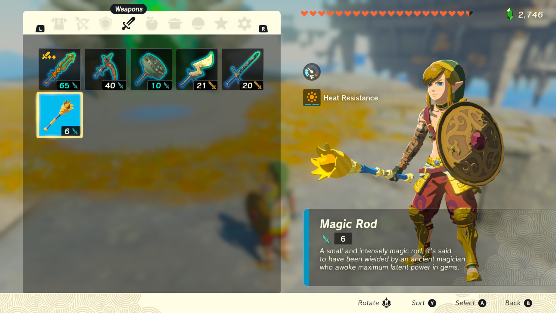 Golden Rods and Scepters Mod for The Legend of Zelda: Tears of the ...