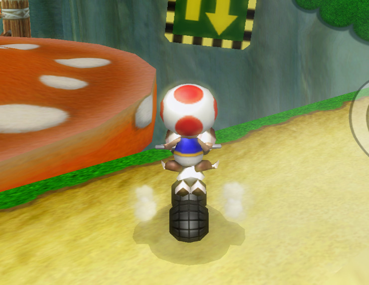 Toad over Toads bike Mod for Mario Kart Wii | MKWii Mods