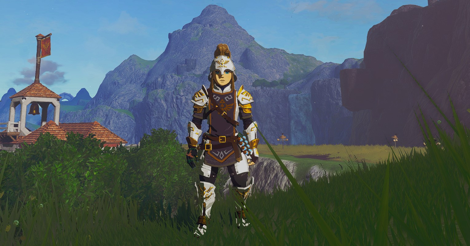 Hyrule Armor ReColor Mod for The Legend of Zelda: Tears of the Kingdom ...