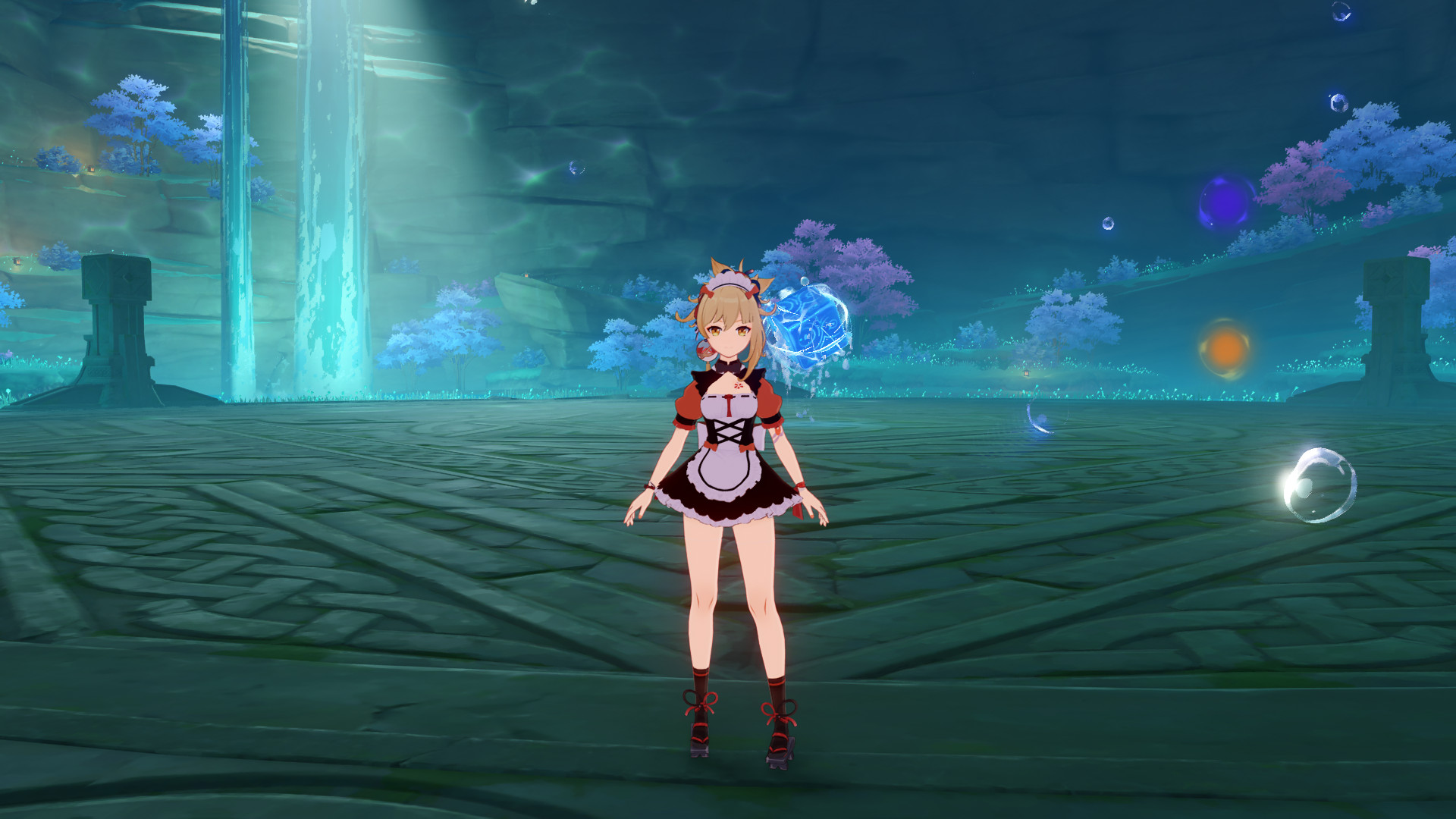 Maid Yoimiya Mod for Genshin Impact | GI Mods