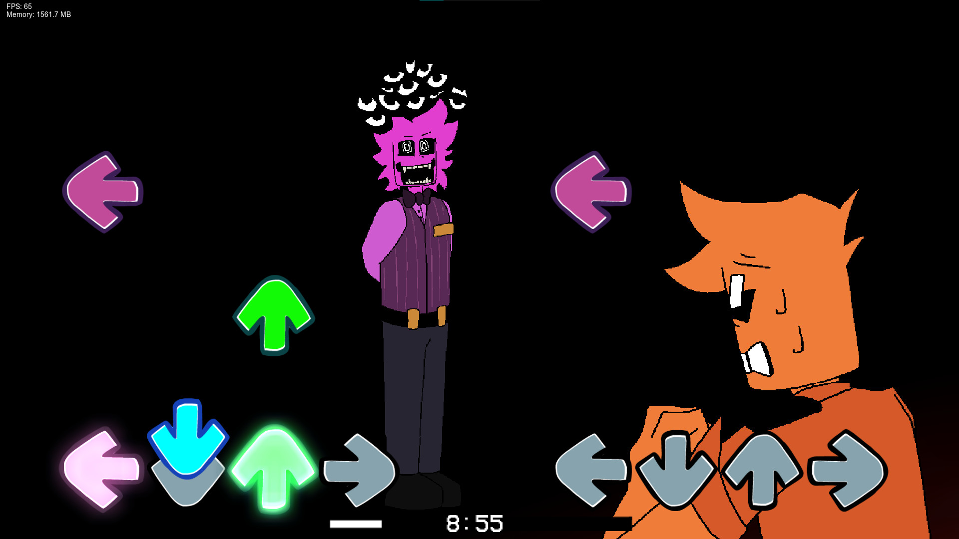 Four Way Freakshow - FWF but DSAF Mod for Friday Night Funkin' | FNF Mods