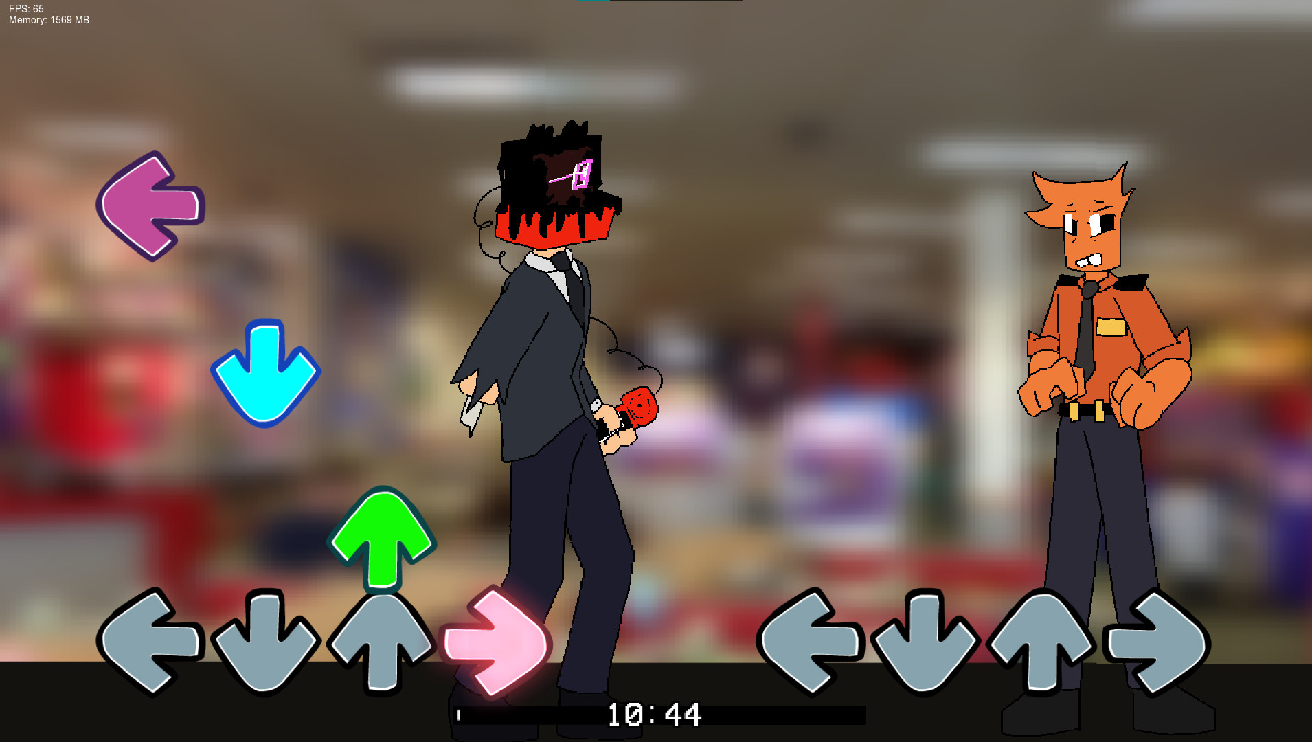 Four Way Freakshow - FWF but DSAF Mod for Friday Night Funkin' | FNF Mods