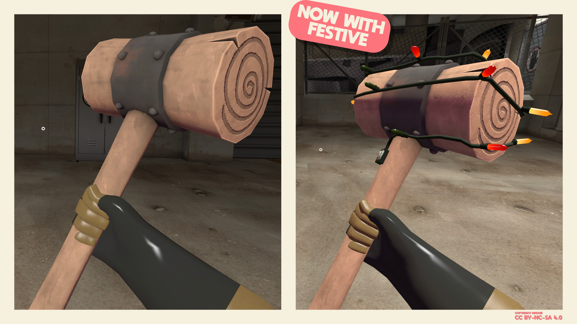 Big Cartoon Hammer Mod for Team Fortress 2 | TF2 Mods