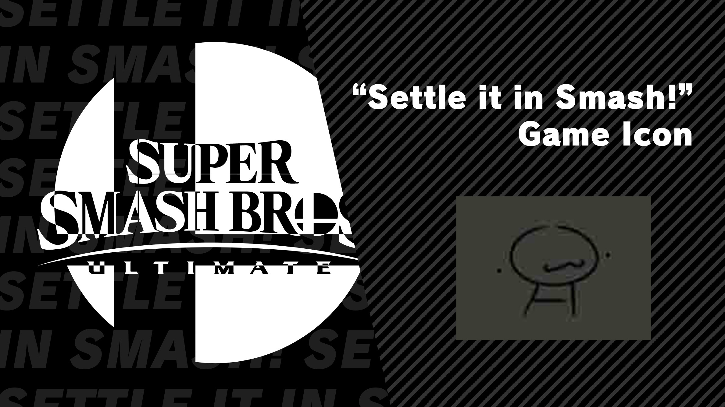 "Settle it in Smash!" Game Icon Mod for Super Smash Bros. Ultimate ...