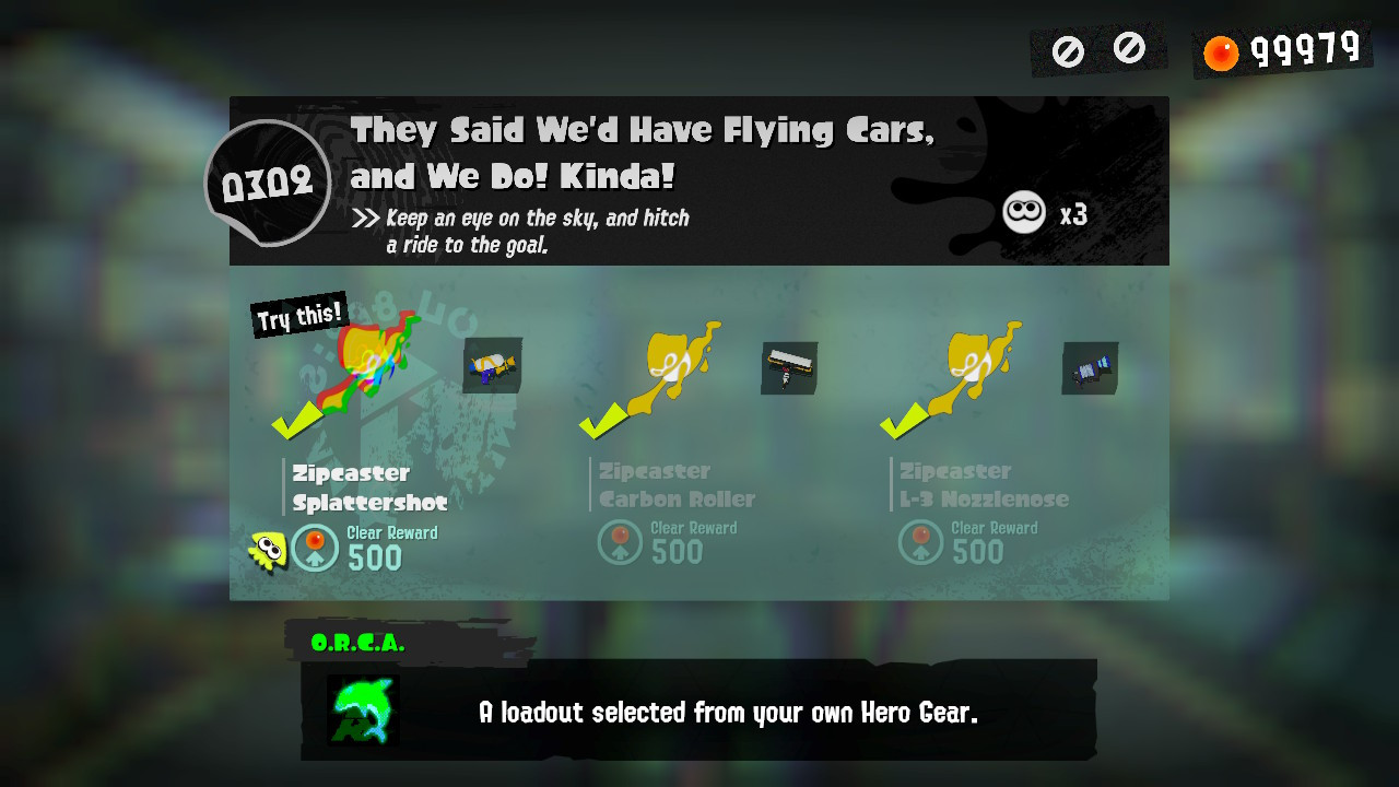 Hero Mode: Zipcaster Edition Mod for Splatoon 3 | Splatoon 3 Mods