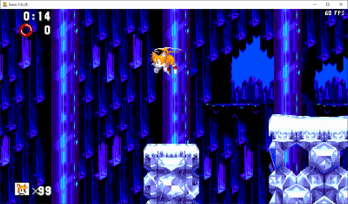 Master System/Game Gear Styled Hud Mod for Sonic 3 A.I.R. | S3AIR Mods