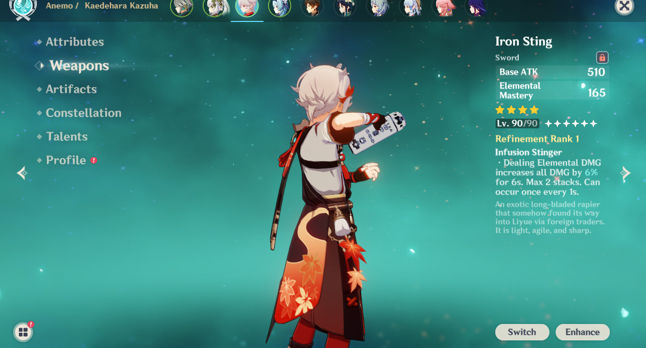 Wiimote(IronSting) Mod for Genshin Impact | GI Mods