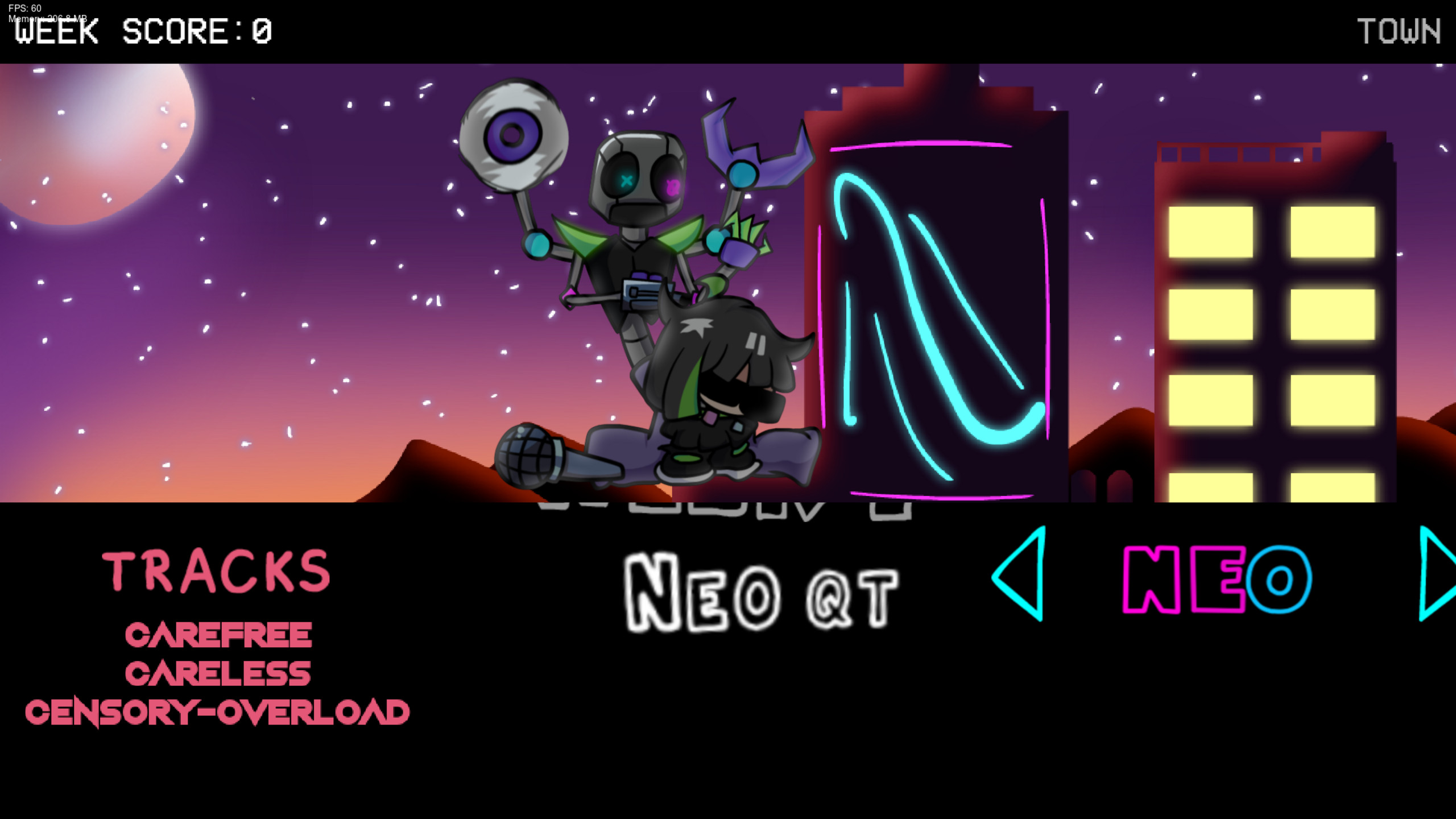 Neo QT Mod for Friday Night Funkin' | FNF Mods