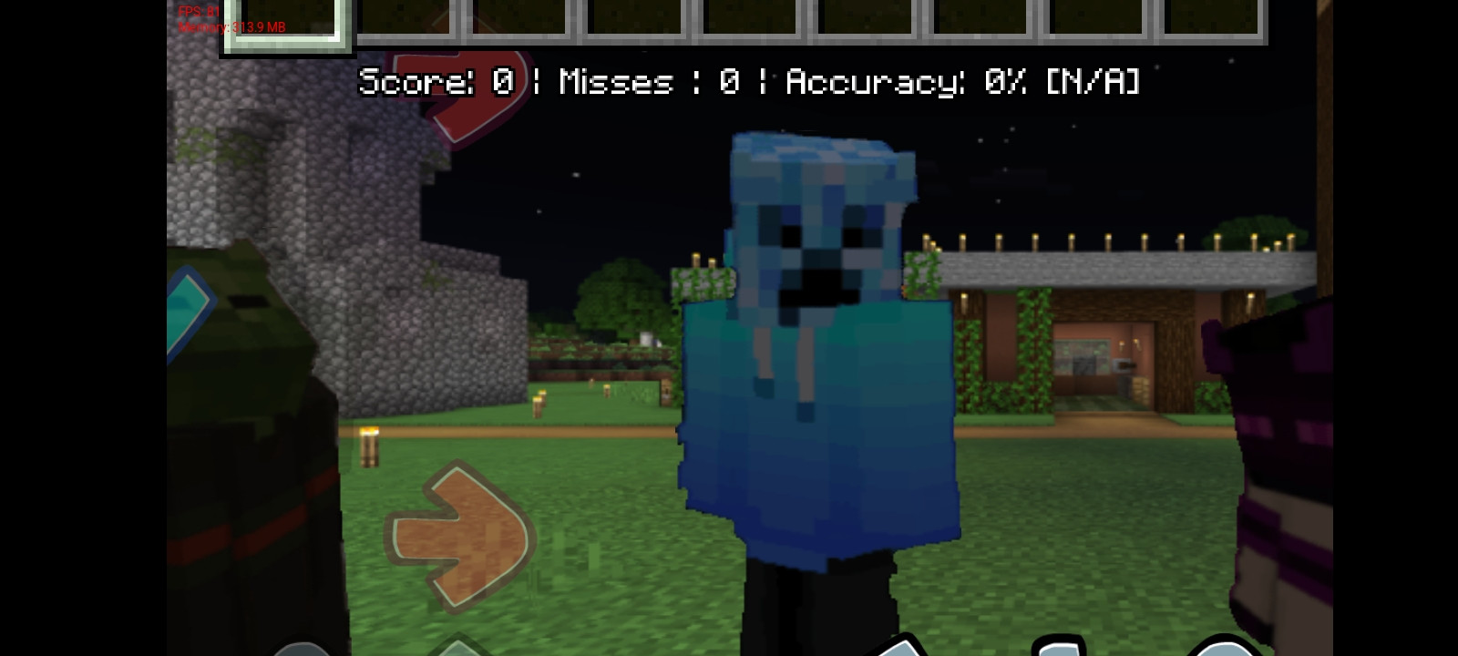Lore Mix [Stile/Reskin Minecraft] Mod for Friday Night Funkin' | FNF Mods