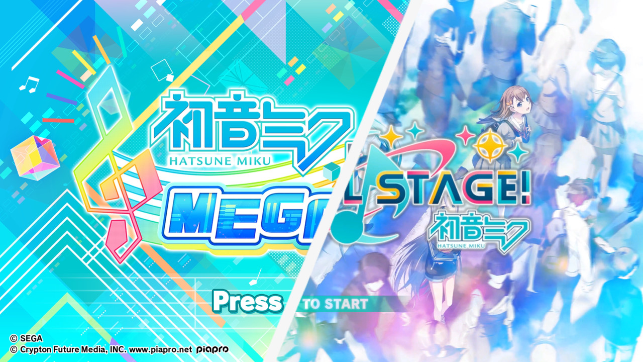 Project Sekai title screen Mod for Hatsune Miku: Project DIVA Mega Mix+ ...