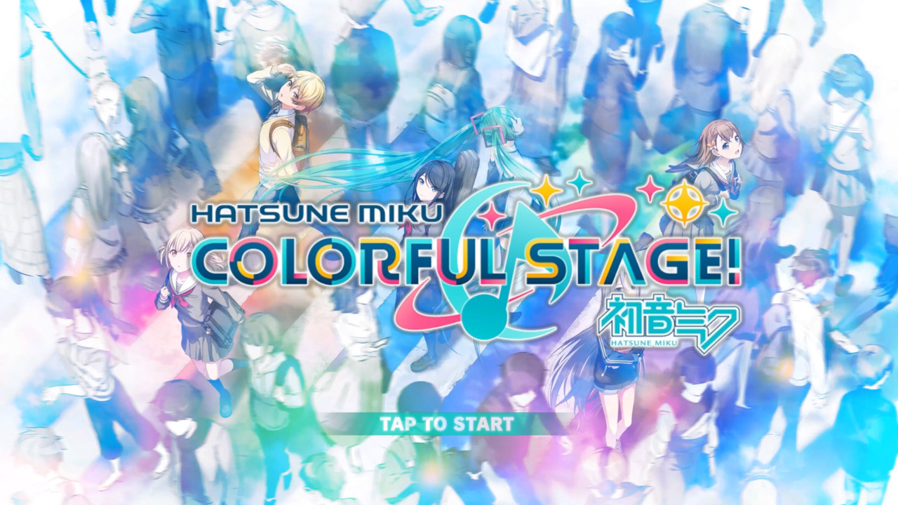 Project Sekai title screen Mod for Hatsune Miku: Project DIVA Mega Mix+ ...